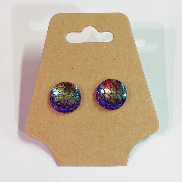 Handmade | Jewelry | 3 For Cotey Co Handmade Rainbow Mermaid Iridescent ...